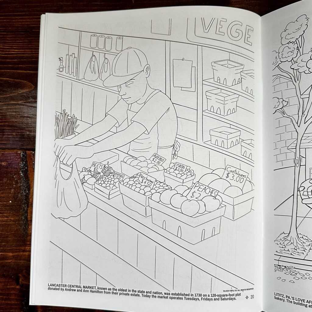 Lancaster Coloring Book - LancGoods